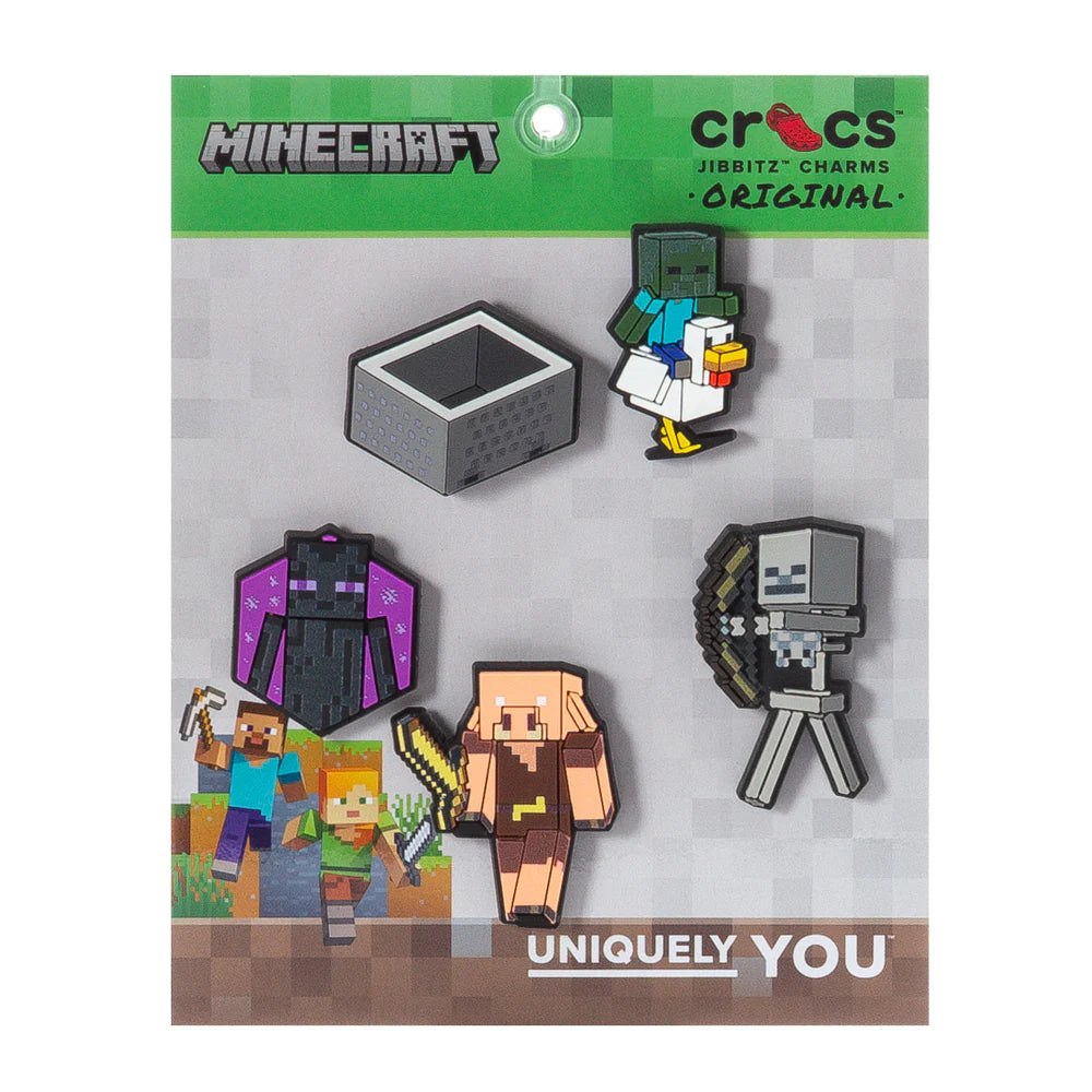 Crocs Jibbitz - Minecraft - 5 Pack – Little Treads