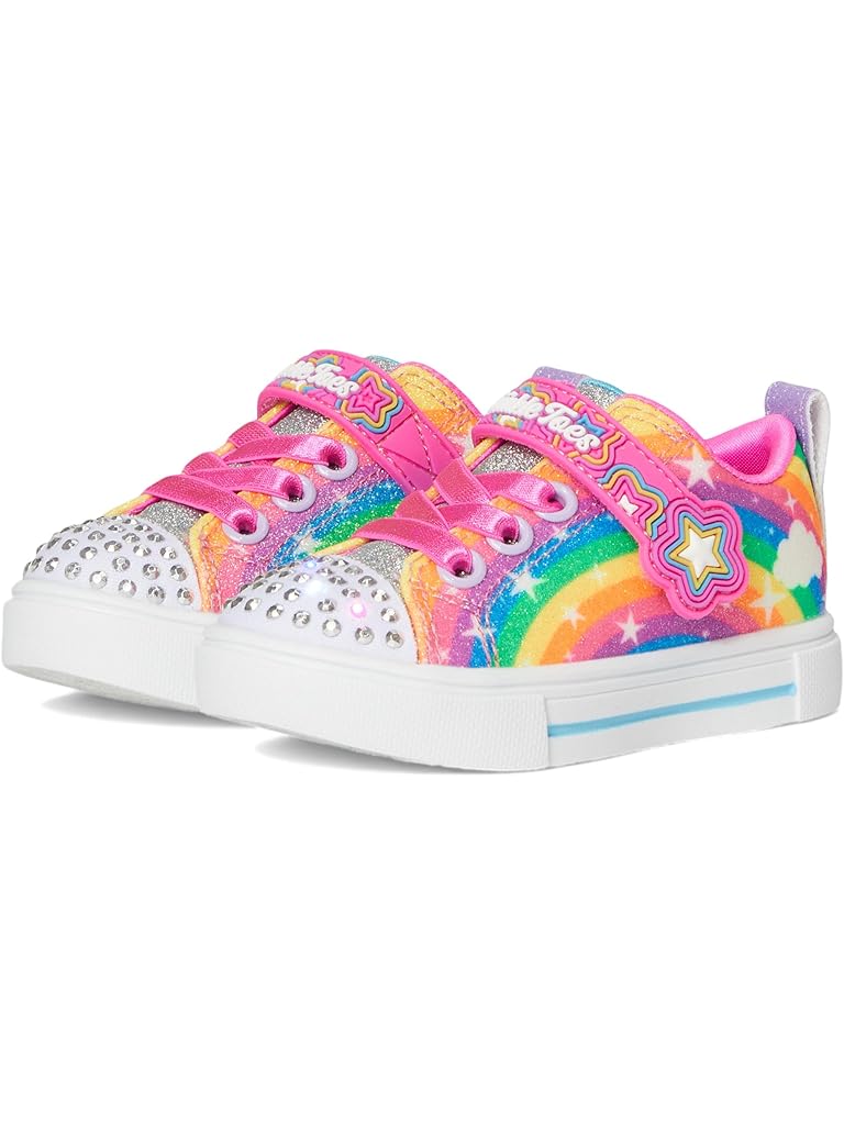 Skechers Twinkle Toes: Twinkle Sparks - Starry Rainbow - HOT PINK/MULT ...