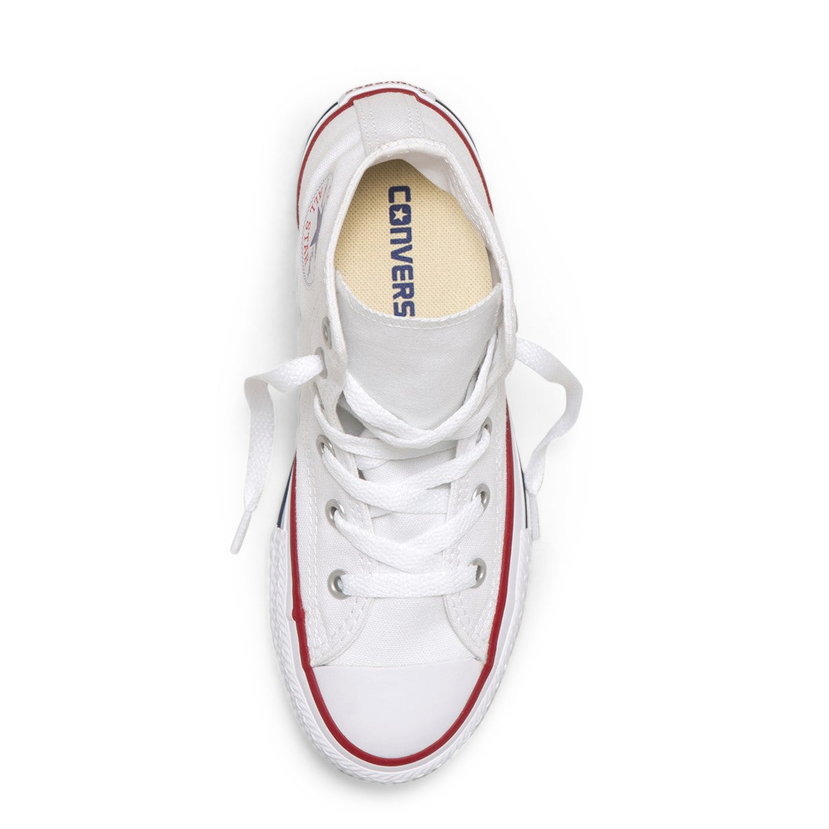 Converse Chuck Taylor All Star Junior High Top - White – Little Treads