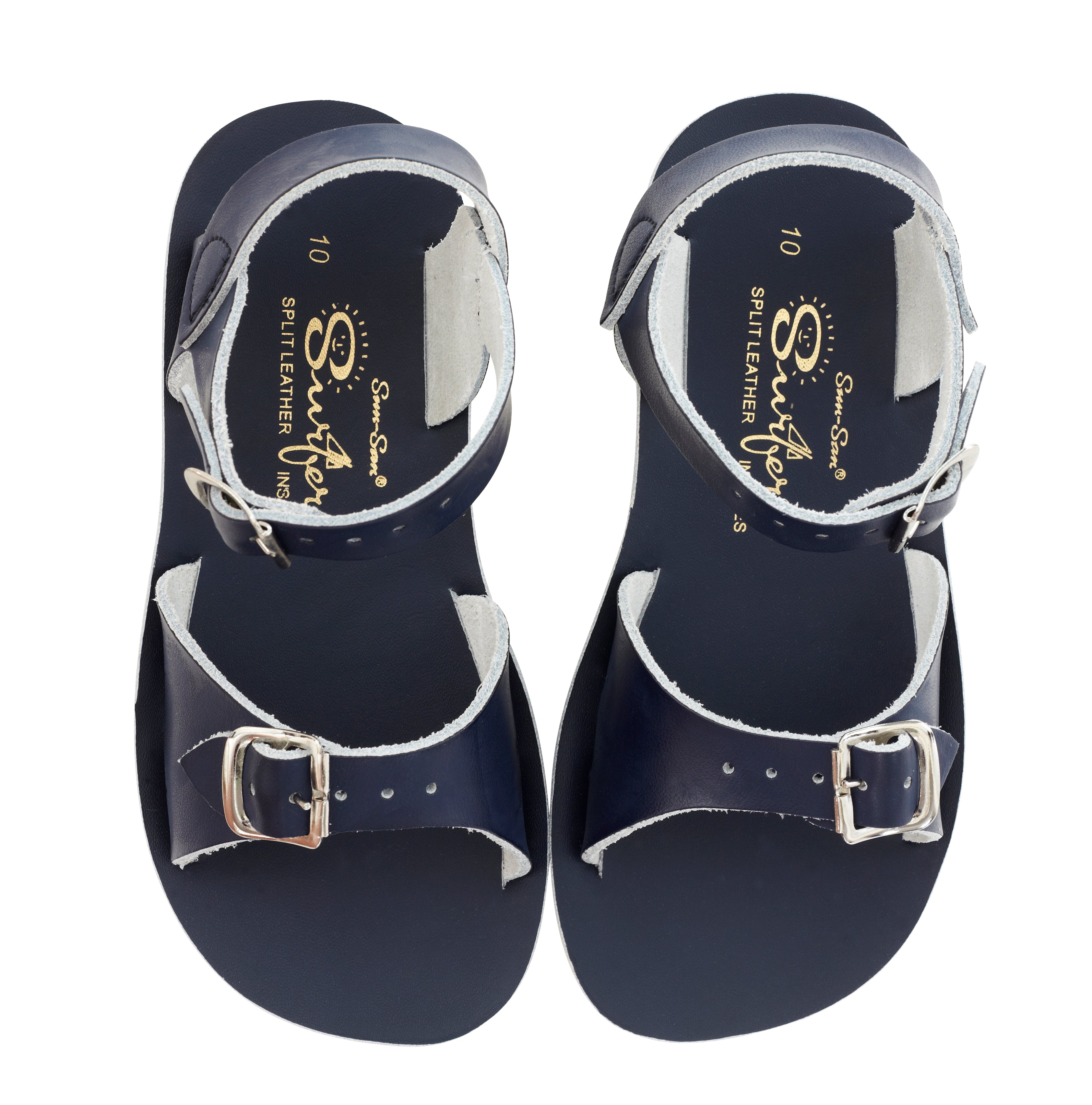 Salt Water Sandals Surfer - Navy – Little Treads