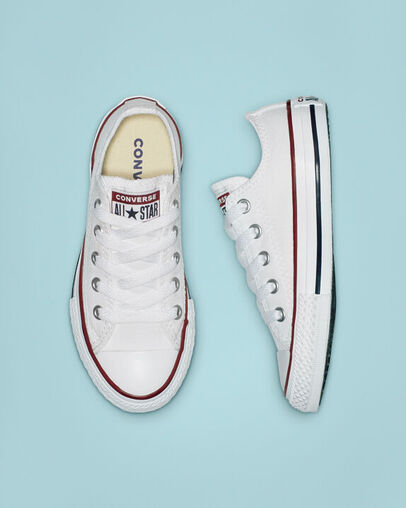 Converse Chuck Taylor All Star Junior Low Top - Optical White – Little ...