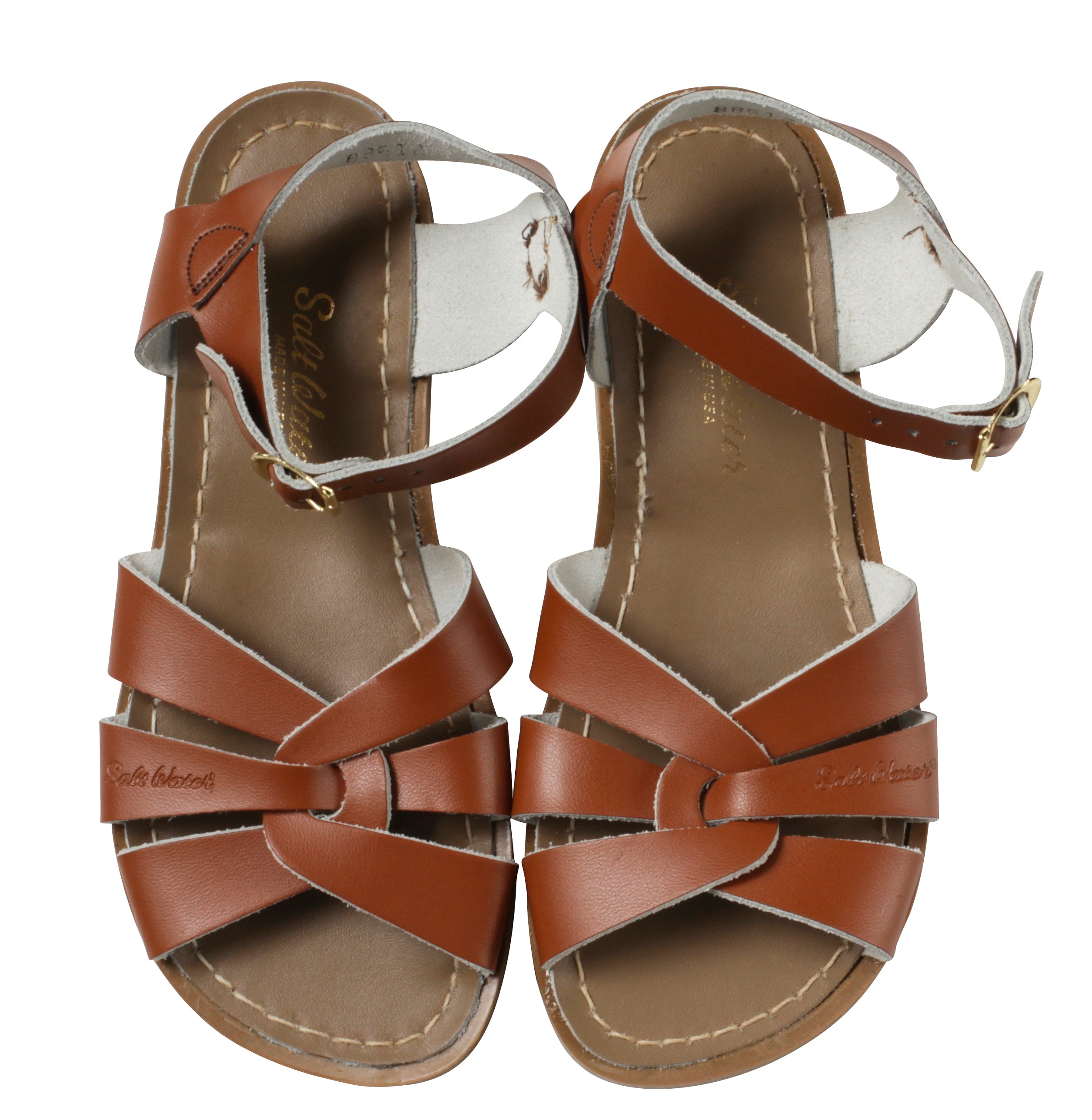 Salt Water Sandals Original - Tan – Little Treads